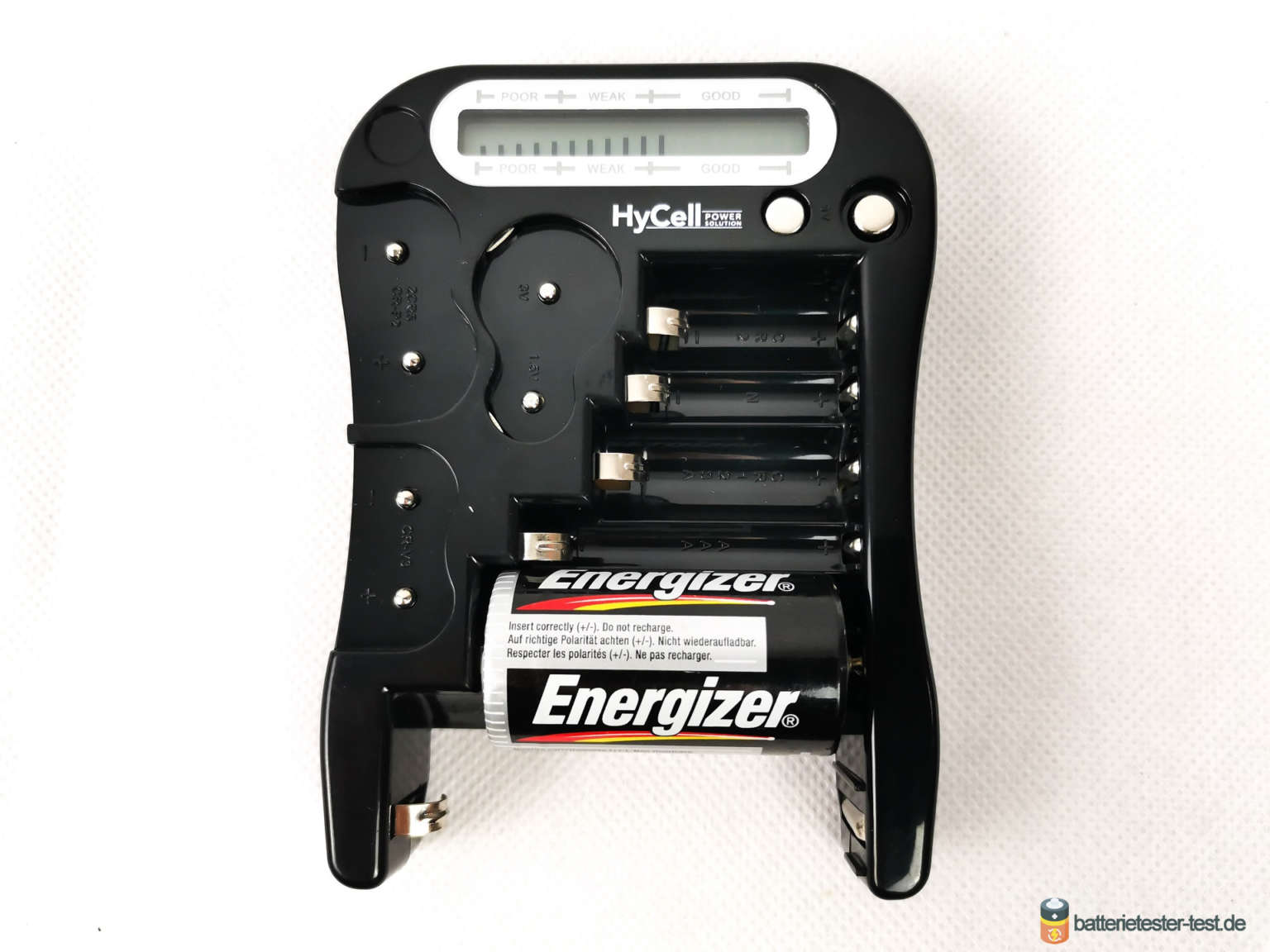 HyCell Digital Batterietester Testbericht 2024